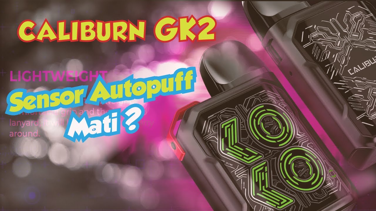 caliburn GK2 replace autopuff sensor - YouTube