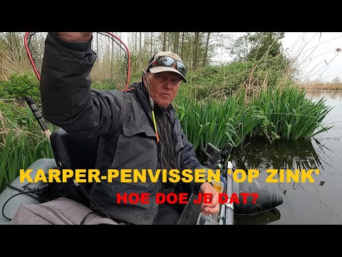 KARPER - PENVISSEN OP ZINK, HOE DOE JE DAT ?