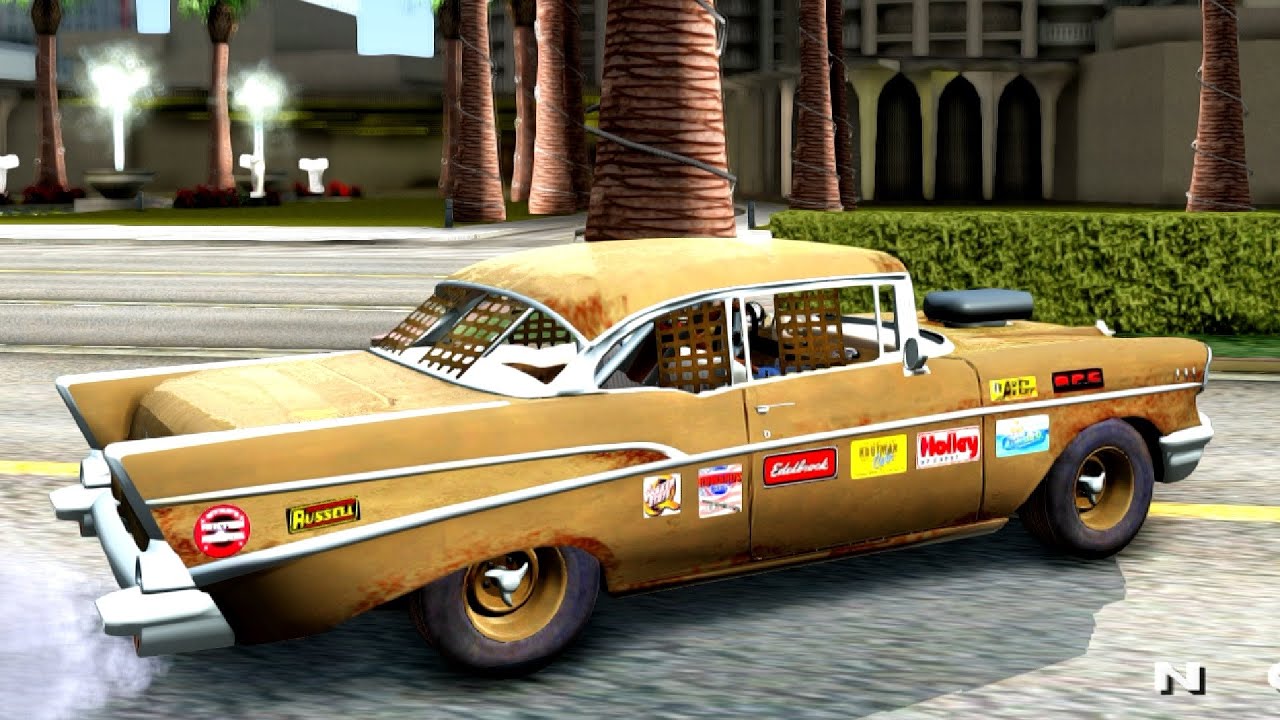 1957 Chevrolet BelAir Bloodring Banger - GTA San Andreas _REVIEW - YouTube