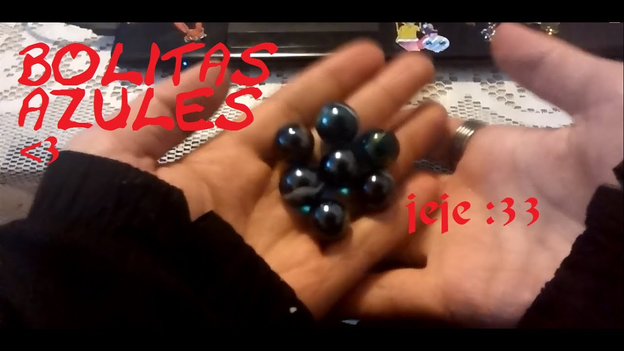 Bolitas (Canicas) Azules :33 - YouTube