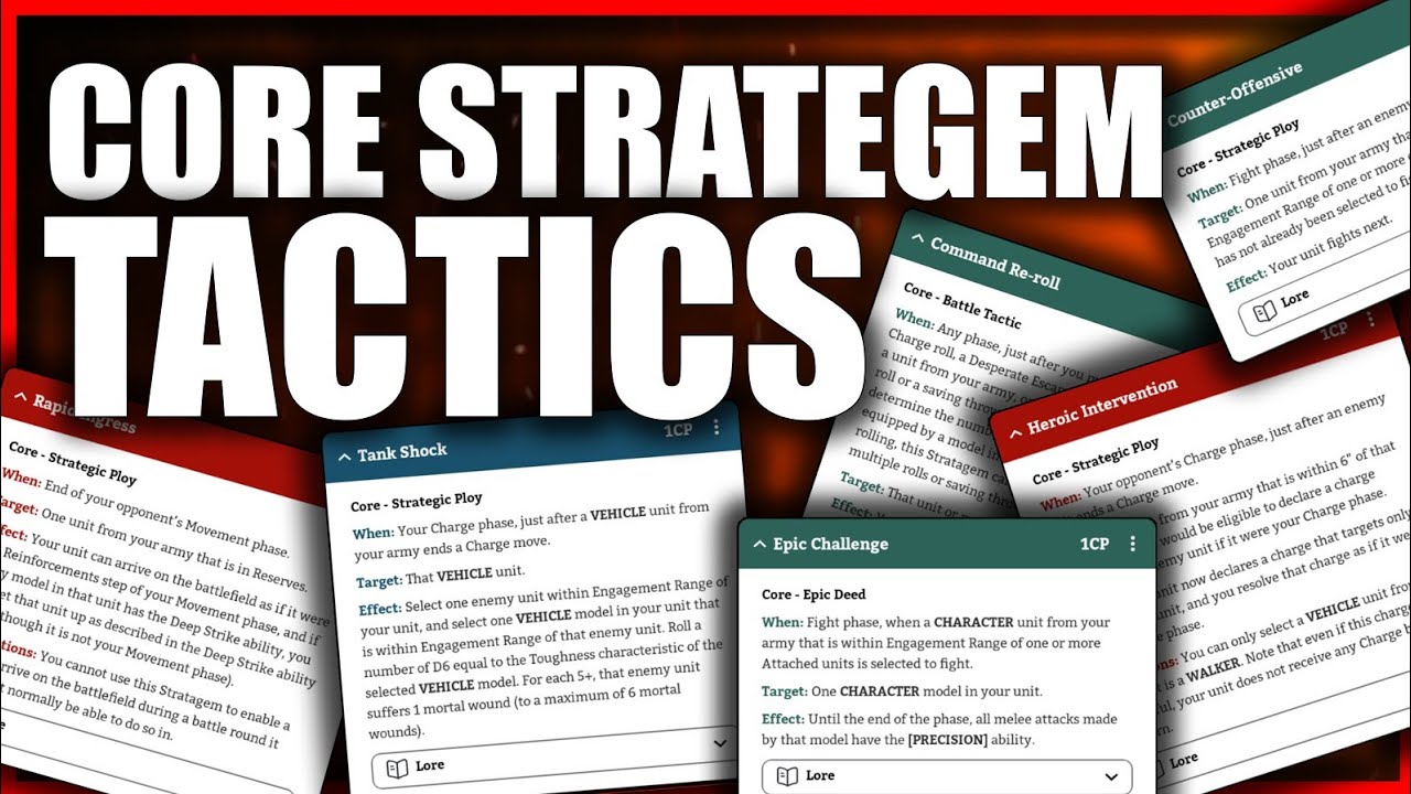 Top tricks for World Eaters players with core strategems! - YouTube