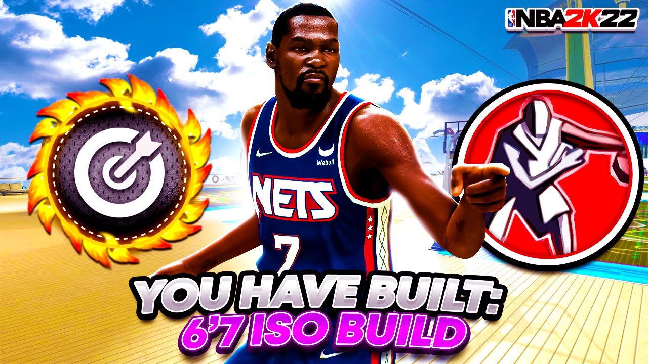 *NEW* BEST ISO CENTER BUILD IN NBA 2K22 + BEST BADGES! BEST 6'7 SPEED ...