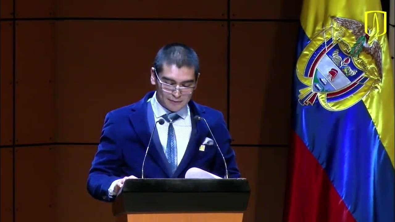 Grados 2022-1 | Discurso de grado por Santiago Correa | Uniandes - YouTube