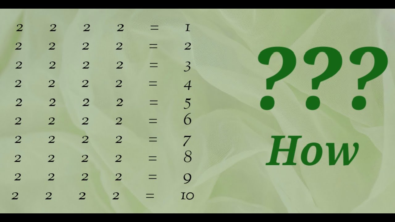 Solve math equation | Brain Booster - YouTube