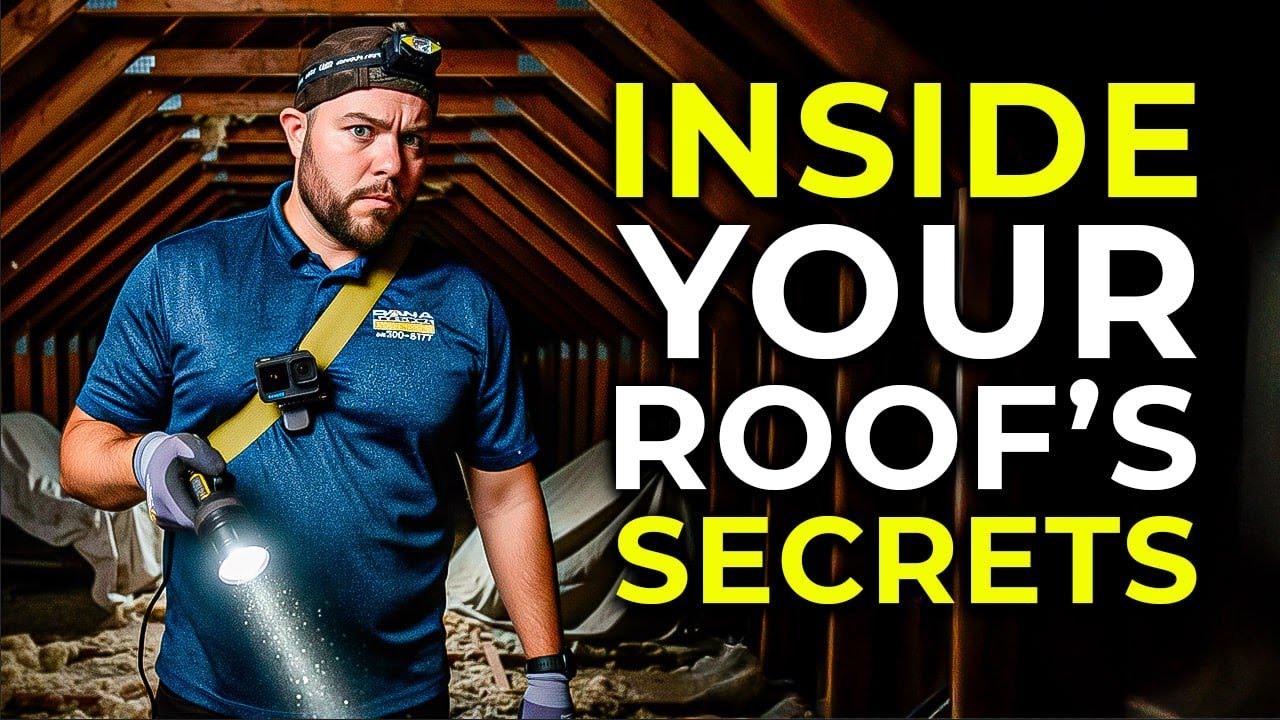 Why You NEED To Check Your Attic Before Fixing The Roof - YouTube