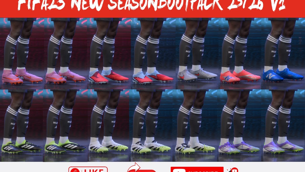 FIFA 23 ULTIMATE BOOTPACK 25/26 SEASON | Gloves & Balls MOD - YouTube