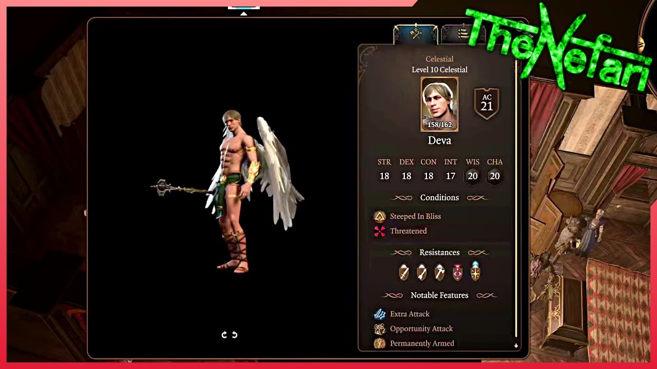 Defeat Deva and get Amulet of the Devout - Baldurs Gate 3 Let's Play Part 249 - YouTube