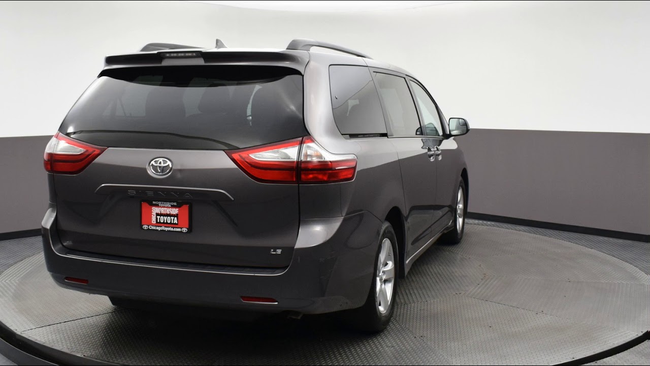 2019 Predawn Gray Mica Toyota Sienna Mini-van, Passenger #P11662 - YouTube