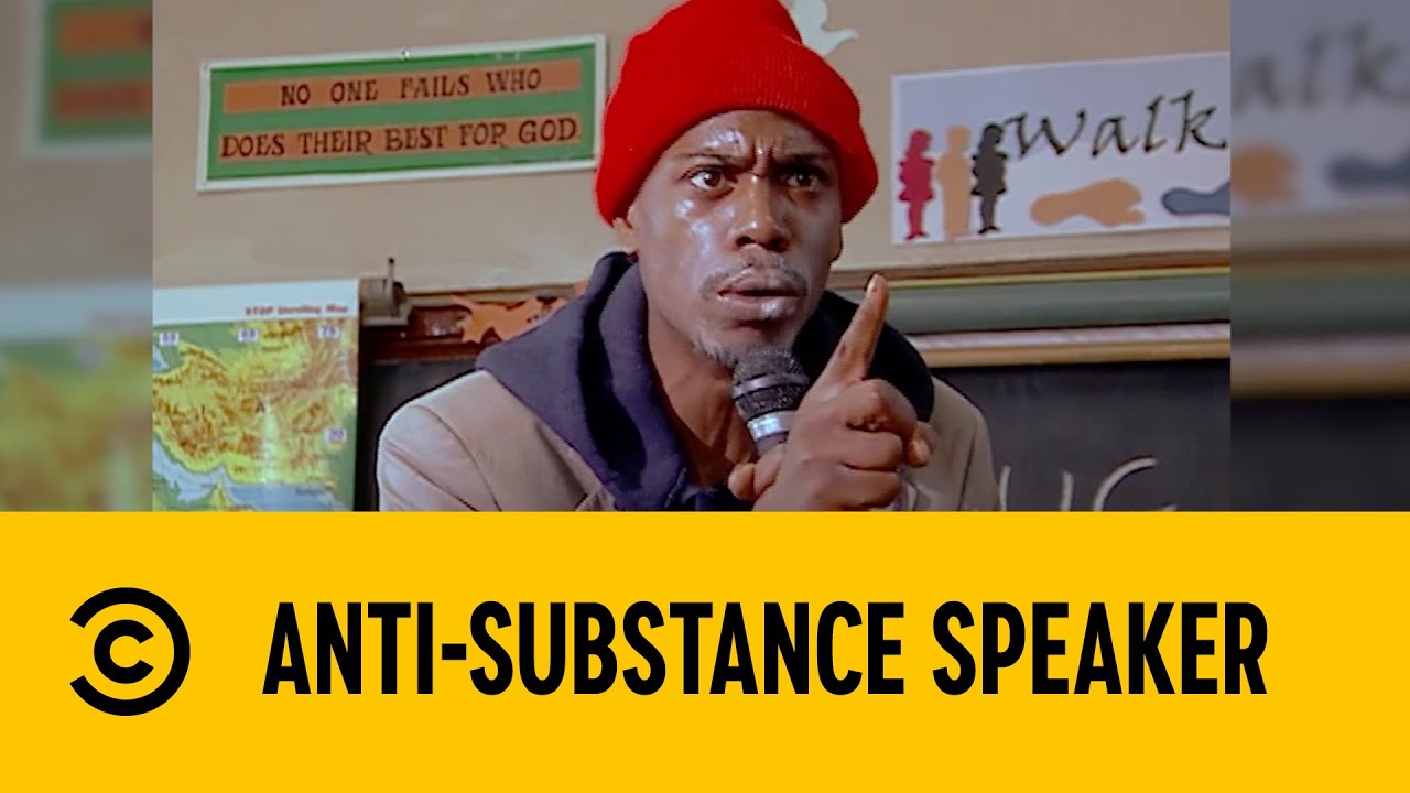 Anti-Substance Speaker | Chappelle's Show | Comedy Central Africa - YouTube