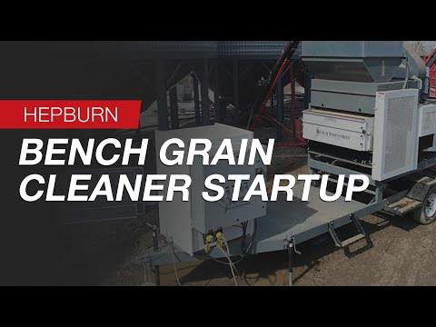 Bench Grain Cleaner Startup | Hepburn | Flaman Grain Systems - YouTube