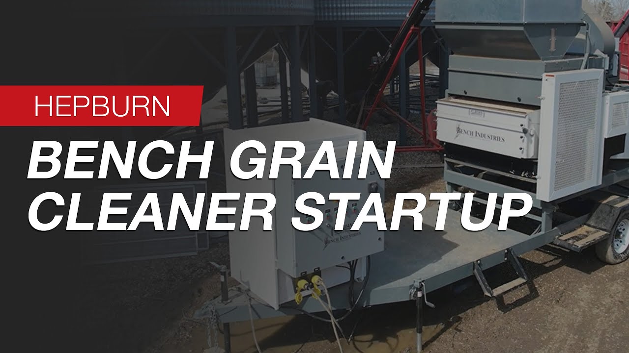 Bench Market Grain Cleaner Startup | Hepburn | Flaman Grain Systems ...