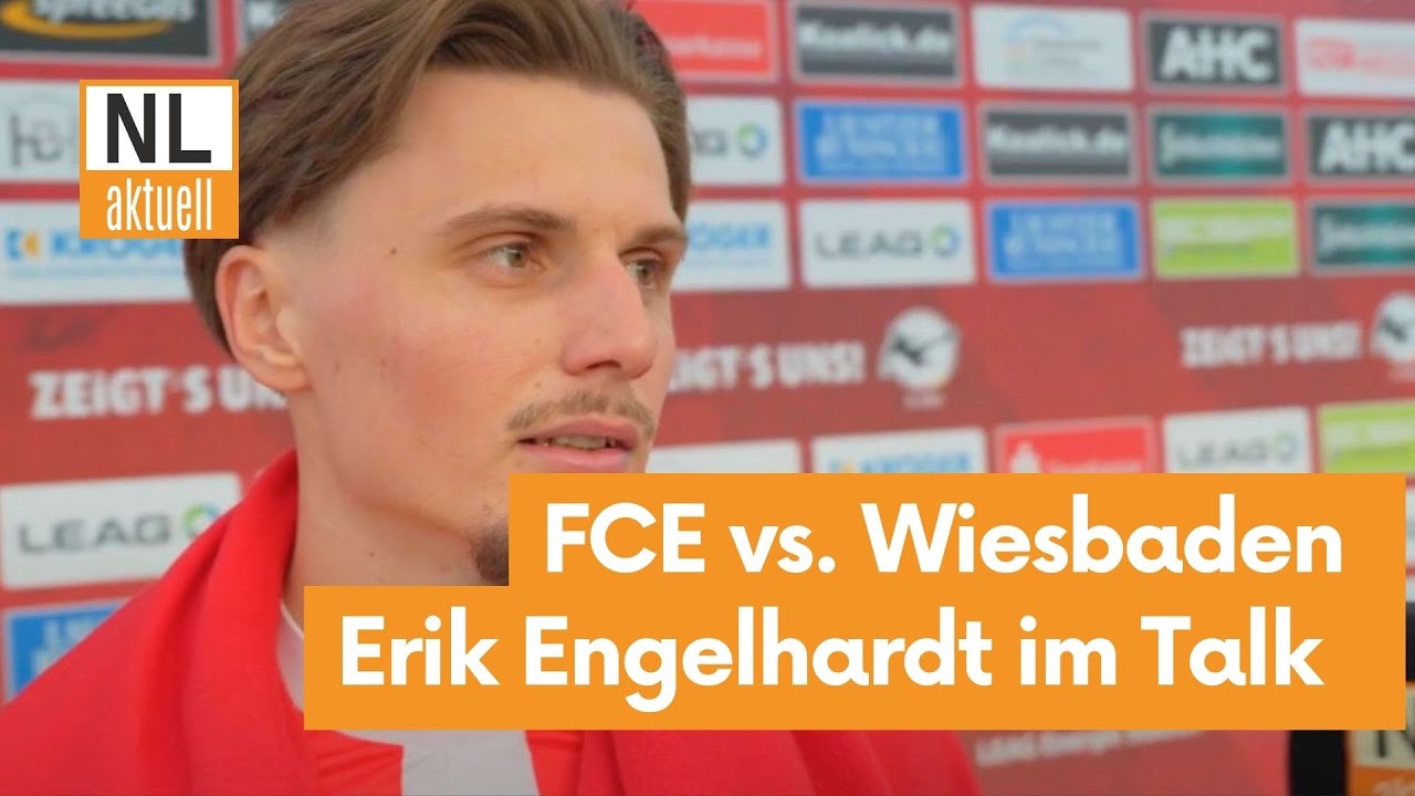 FC Energie Cottbus | Erik Engelhardt nach 2:1 Heimsieg vs. Wehen Wiesbaden - YouTube