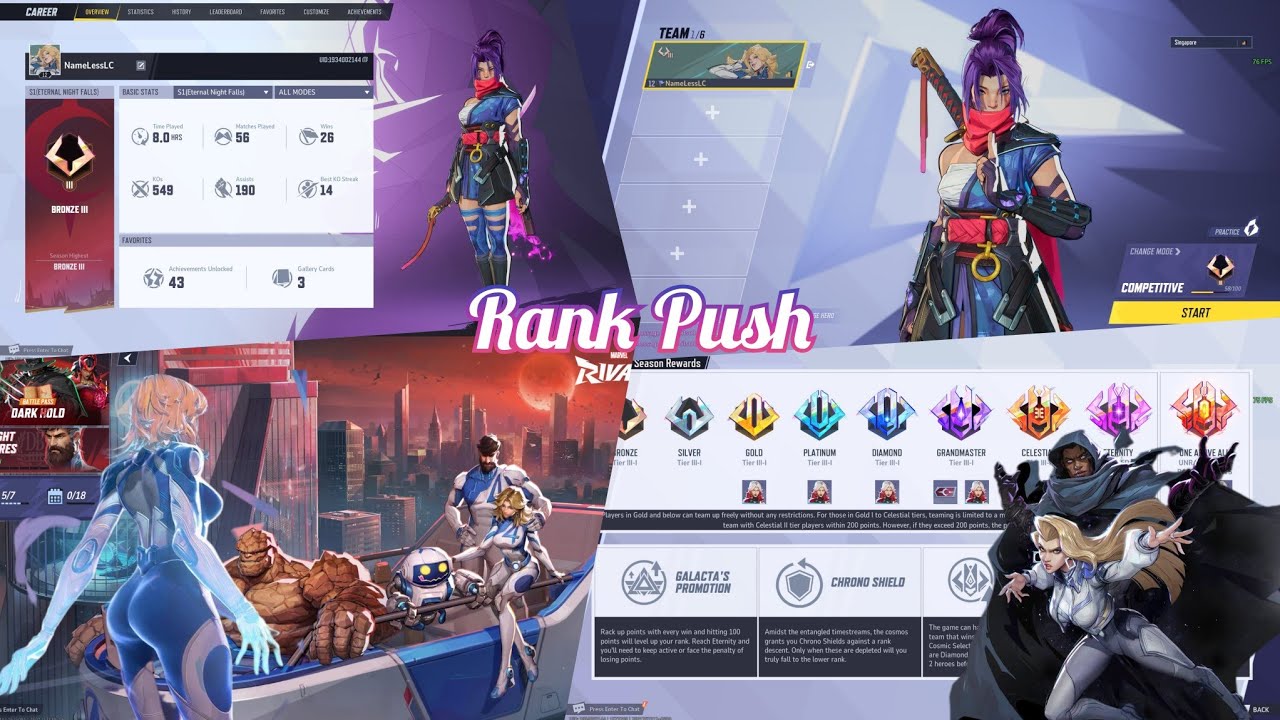 Playing Marvel Rivels with Friends, Pushing for Gold in Ranks | In ...