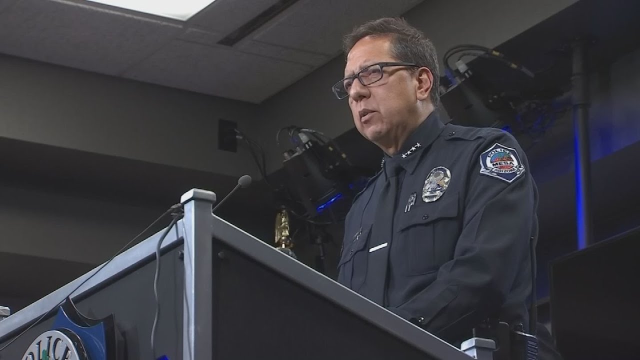 Have Mesa police officers lost confidence in their chief? - YouTube
