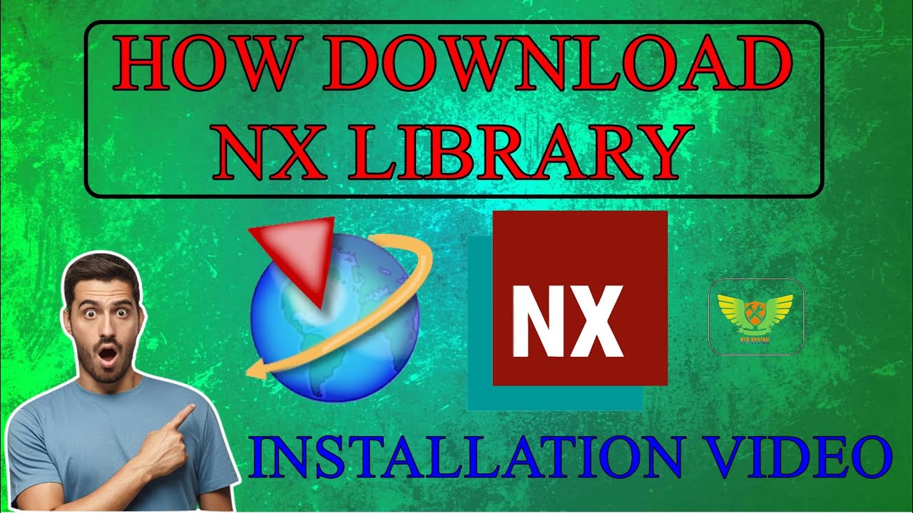 NX LIBRARY INSTALLATION 🔥 Siemen NX Library download #cimdesign #abhijitdas # ...