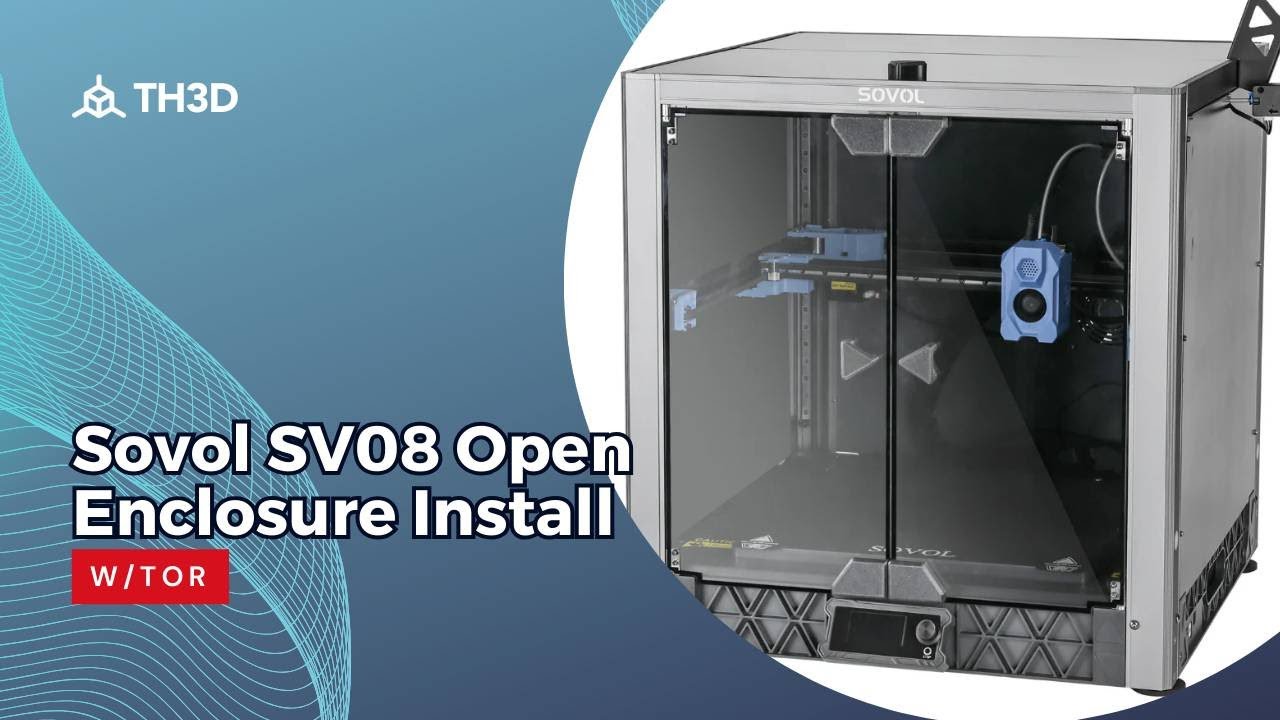 Late Night SV08 Open Enclosure Installation W/Tor - YouTube