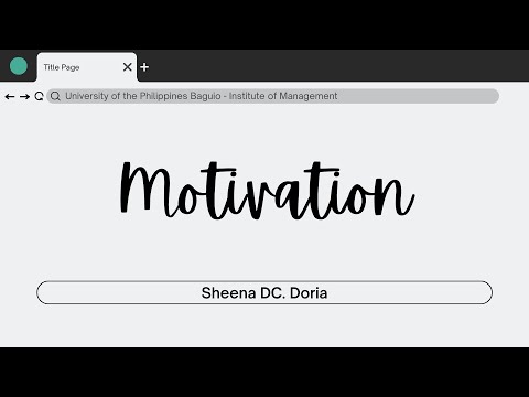 Motivation - Teaching Demonstration - YouTube