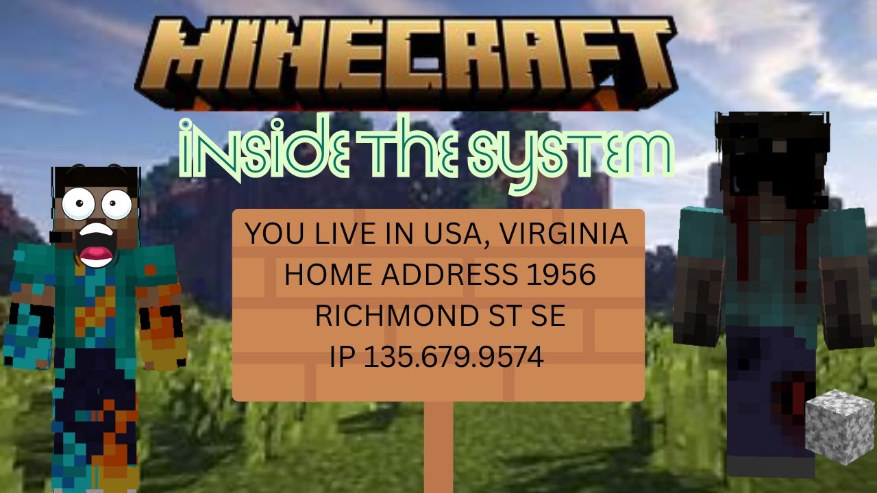 Minecraft Inside the System Knows Where You Live - YouTube