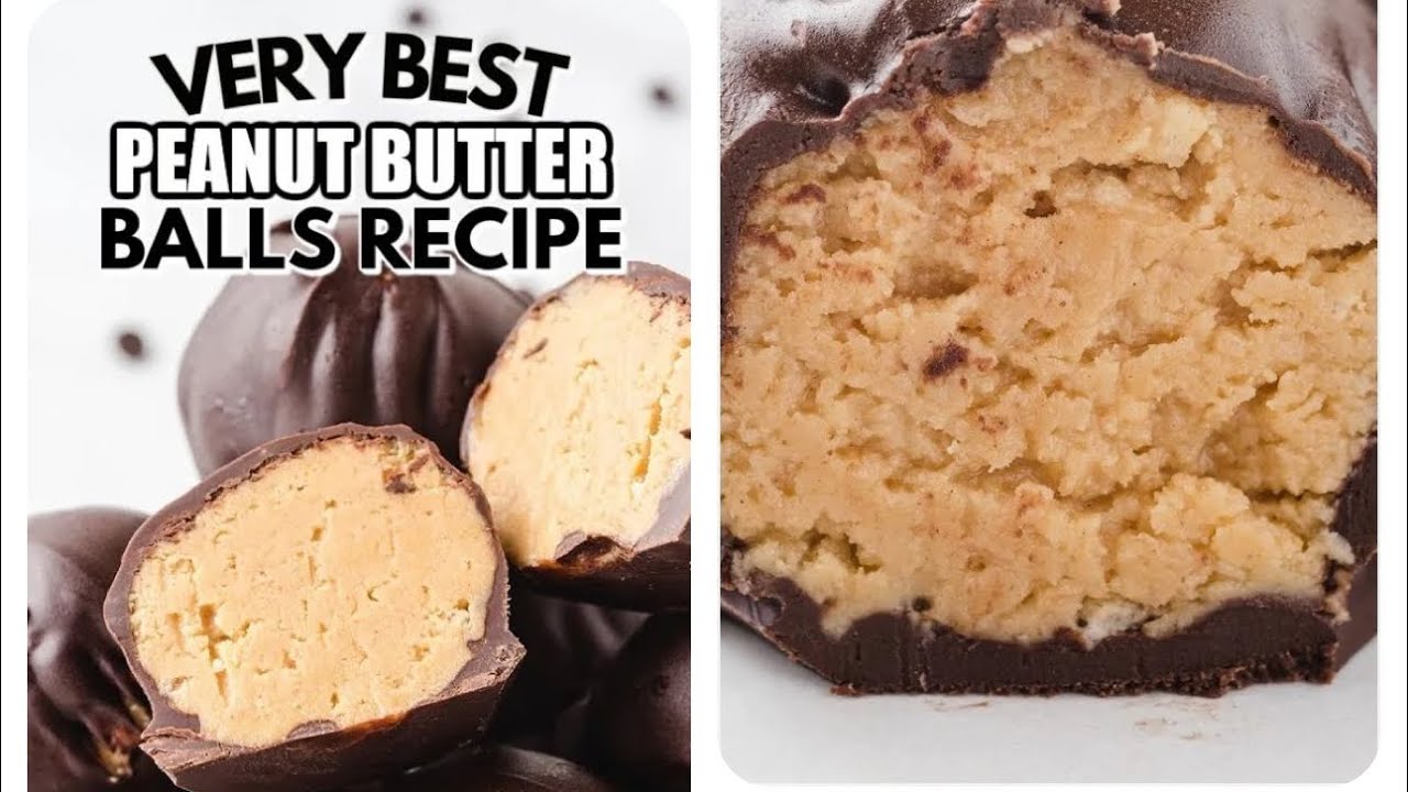 No Bake Chocolate Peanut Butter Balls | Fireless 5 Mins Recipe | Reese ...