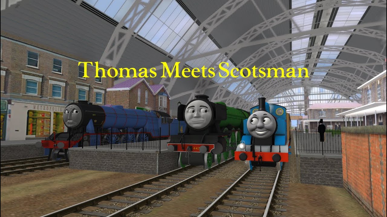 Thomas Meets the Flying Scotsman Trainz Remake + Route Release. - YouTube