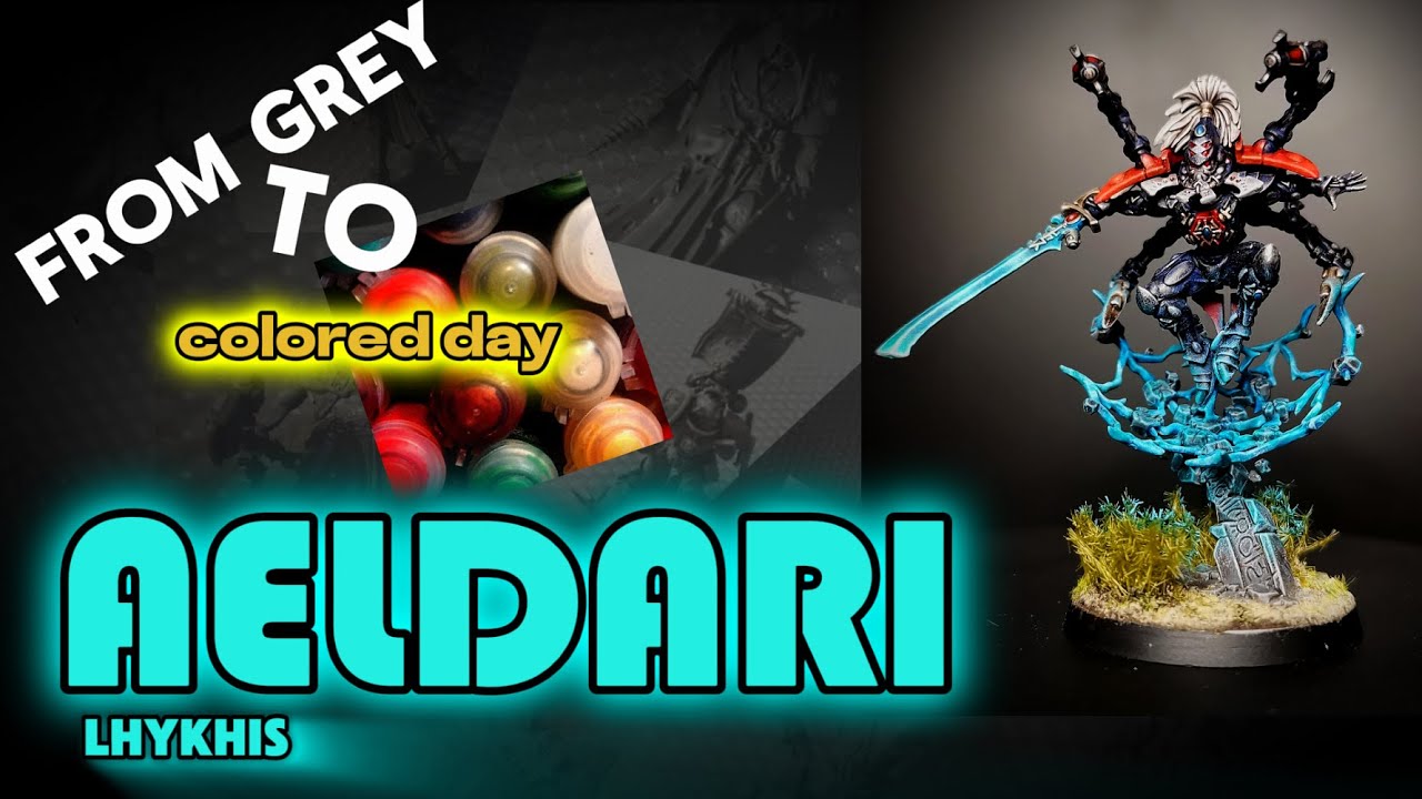 NEW! Painting Tutorial: Lhykhis Phoenix Lord Aeldari | Warhammer 40k ...