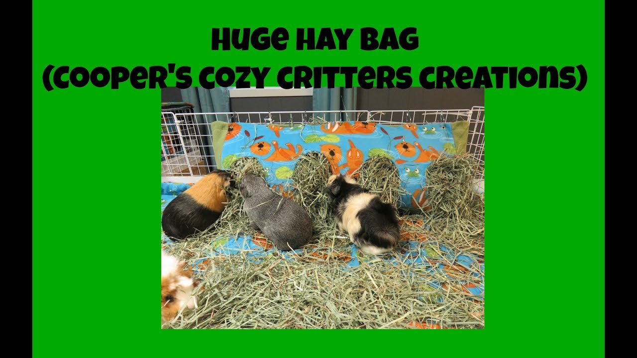 HUGE Custom Made Hay Bag - YouTube