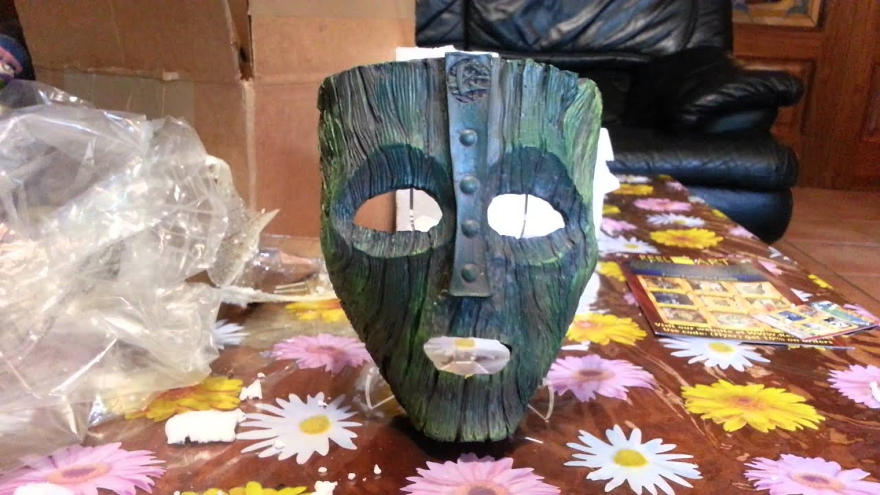 Unboxing Loki Mask Replica From The Mask Jim Carrey - YouTube