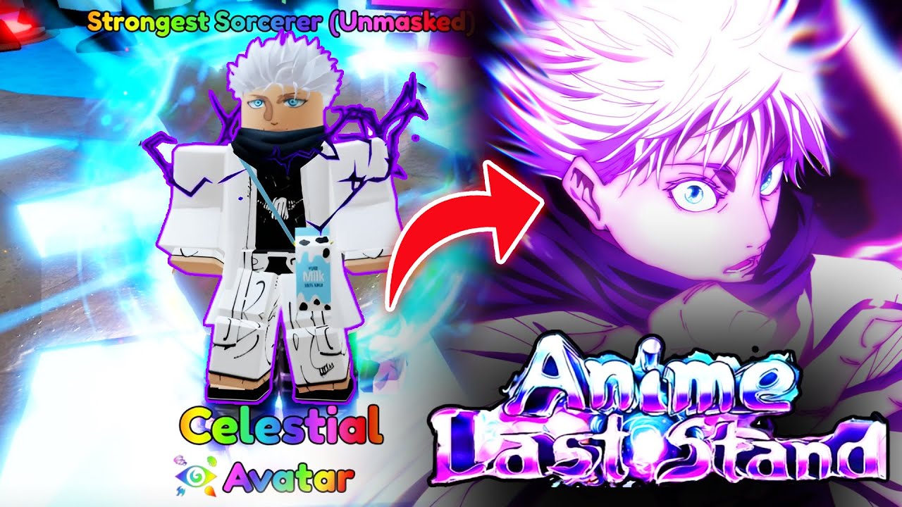 GOJO *EVOLVED* Showcase in ANIME LAST STAND - YouTube