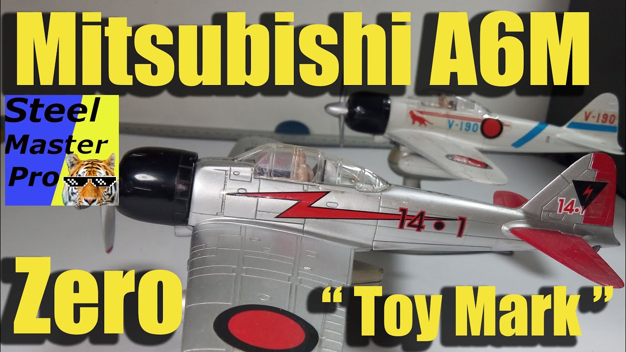 Mitsubishi A6M Zero Fighter WWII Toy Mark, avion caza zero japones, toy ...