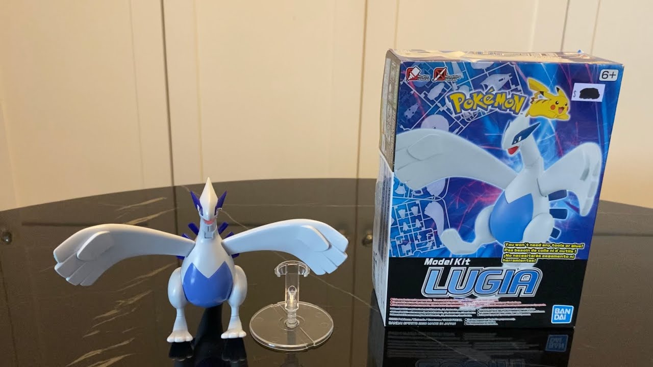 BANDAI Model Kit Lugia Pokémon - YouTube