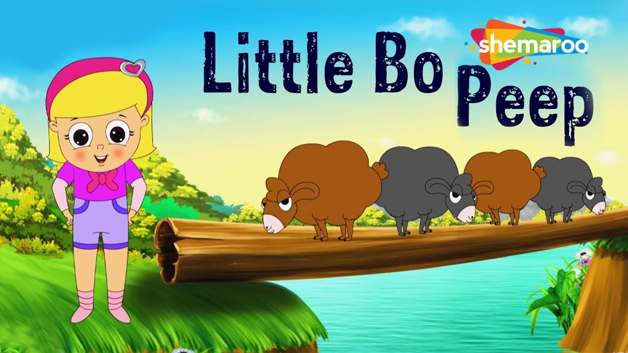 Little Bo Peep Has Lost Her Sheep Nursery Rhyme for Children | Shemaroo ...