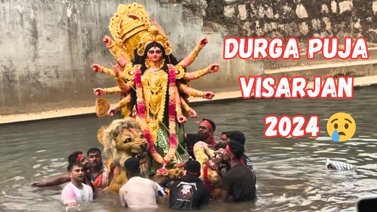 Durga Puja Visarjan 2024 | Survey of India Shillong #shillong # ...