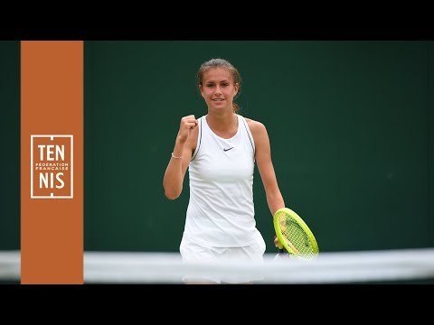 Wimbledon 2019 juniors : Selena Janicijevic débute bien | FFT - YouTube