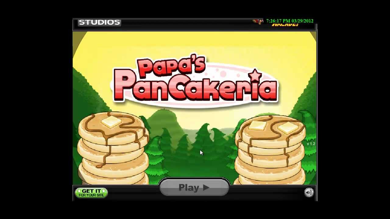Papa's Pancakeria Day 1-3 Let's Play (NEW) - YouTube