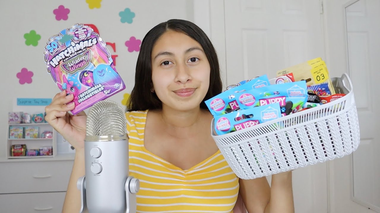 Asmr~opening Blind Bags Youtube