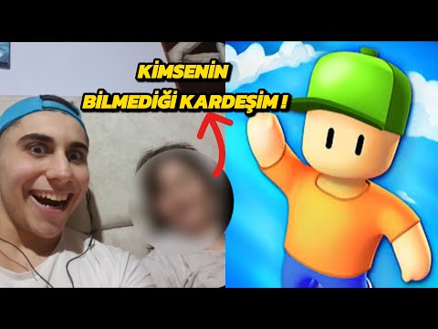 KİMSENİN BİLMEDİĞİ KARDEŞİM İLE STUMBLE GUYS OYNADIK