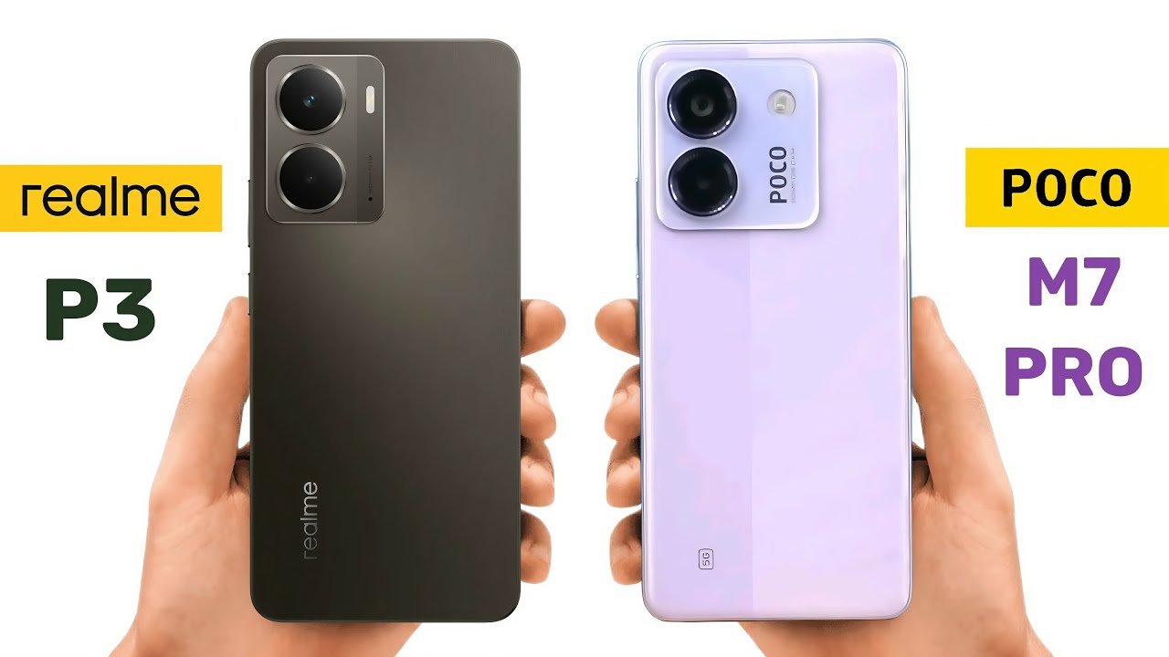 Realme P3 5G vs POCO M7 Pro 5G full Comparison | Which is Better - Under 15K - YouTube