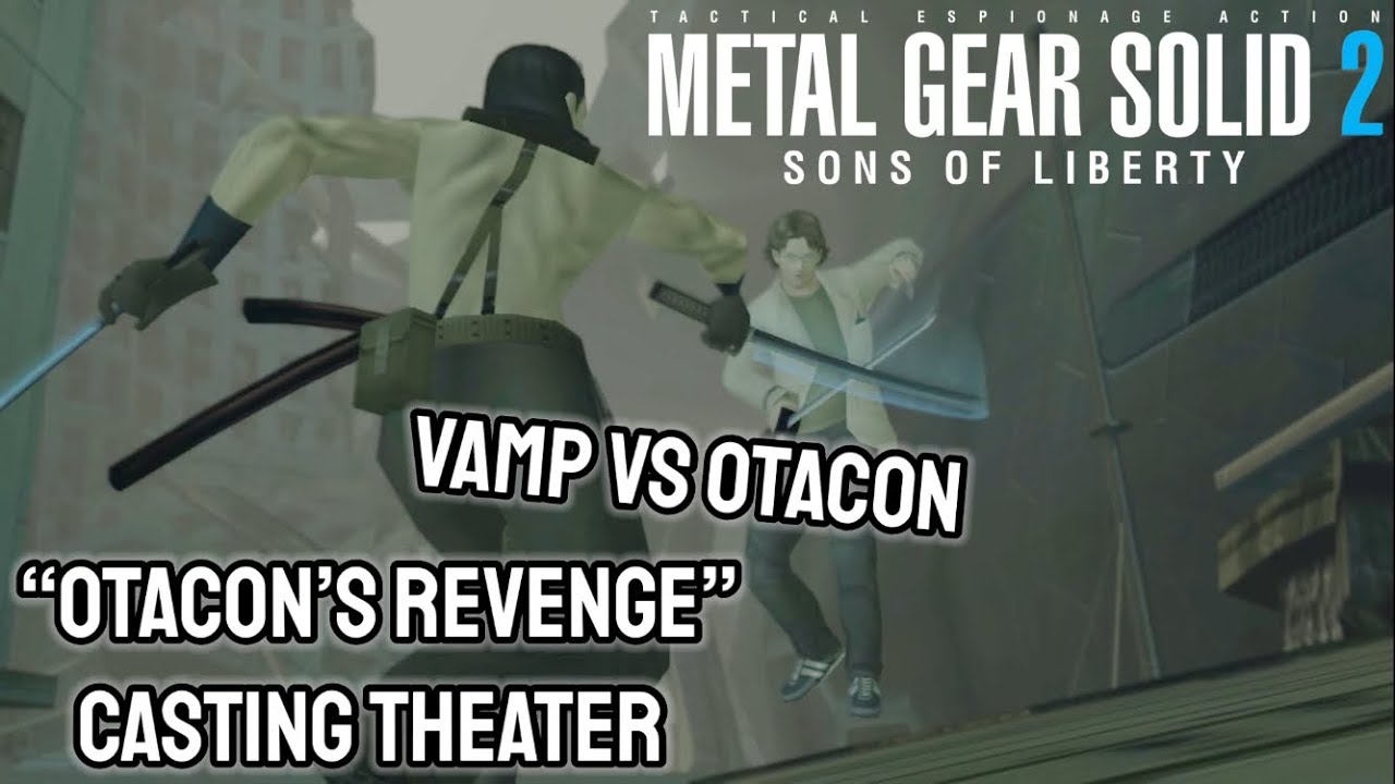 Otacon’s Revenge - Metal Gear Solid 2 (Casting Theater) - YouTube