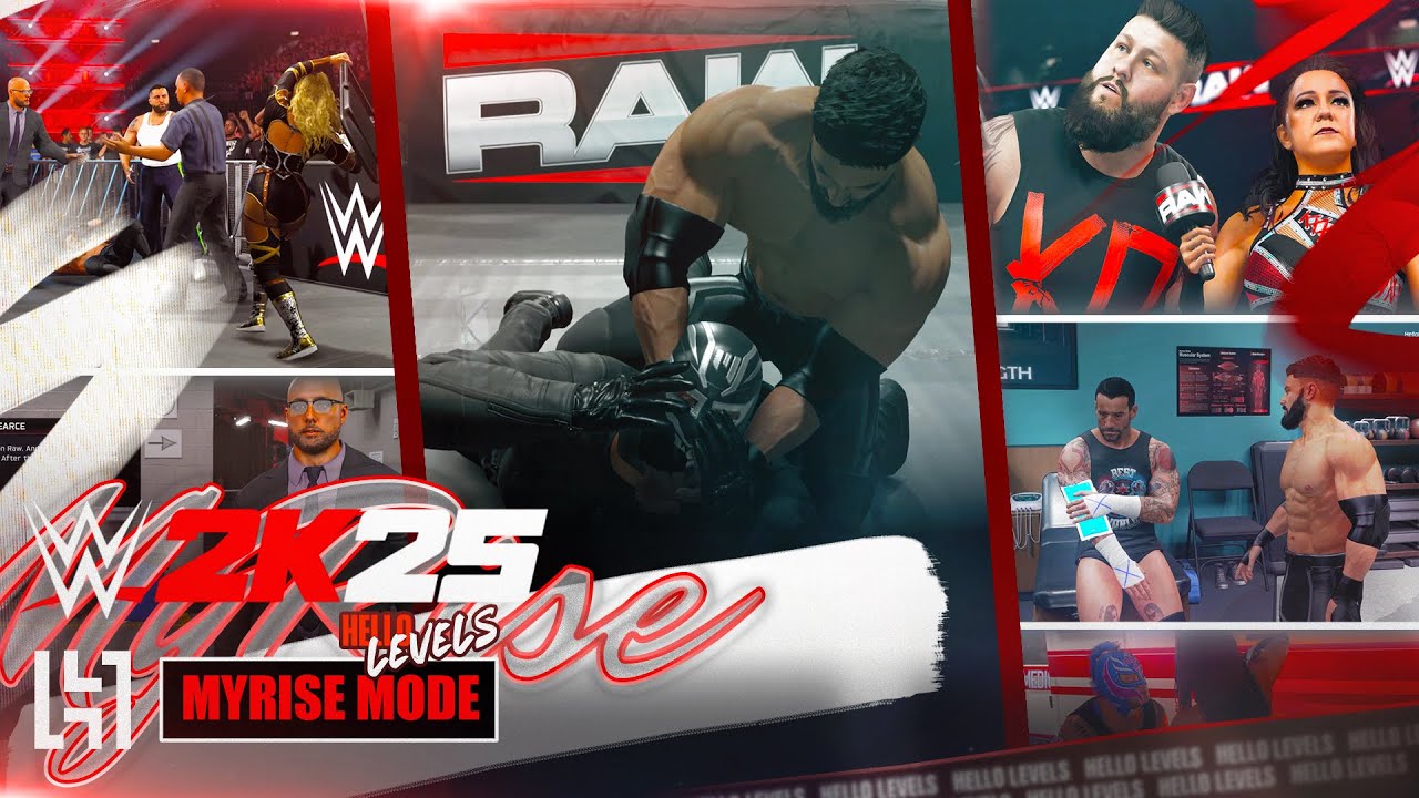 WWE 2K25 MyRise Part 2 - Chapter 2 - MUTINY - YouTube