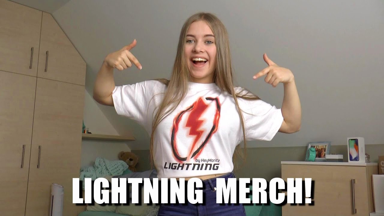 ICH TESTE LIGHTNING MERCH!! - HeyMoritz || Itsmisabell - YouTube