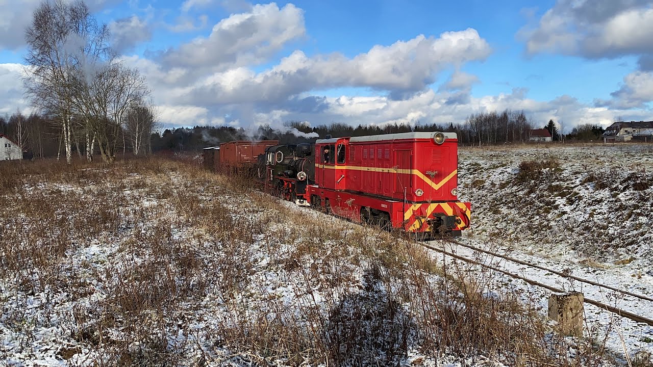 Rumun lxd2 + parowoz Px48 na koszalinskiej 4K - YouTube
