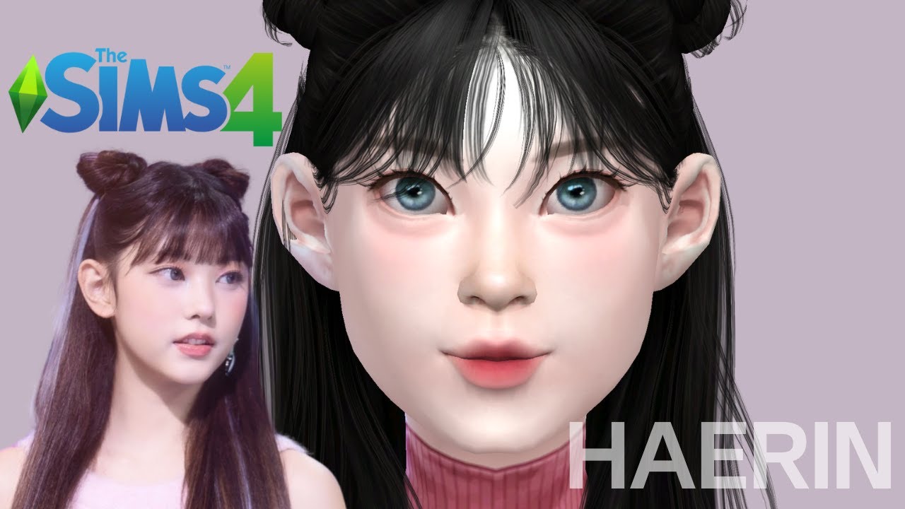 The Sims 4: NEW JEANS / HAERIN - YouTube