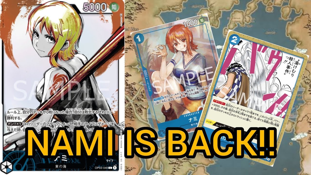 [OP09 Format] Blue Nami VS Purple/Black Luffy #onepiece # ...