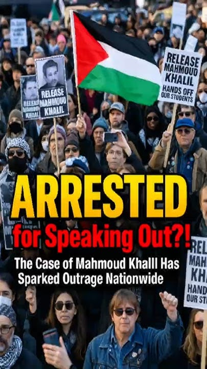 Khalil’s Big Challenge: Is Free Speech Dying in America? - YouTube