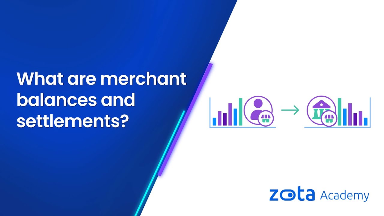 What are merchant balances and settlements? - YouTube