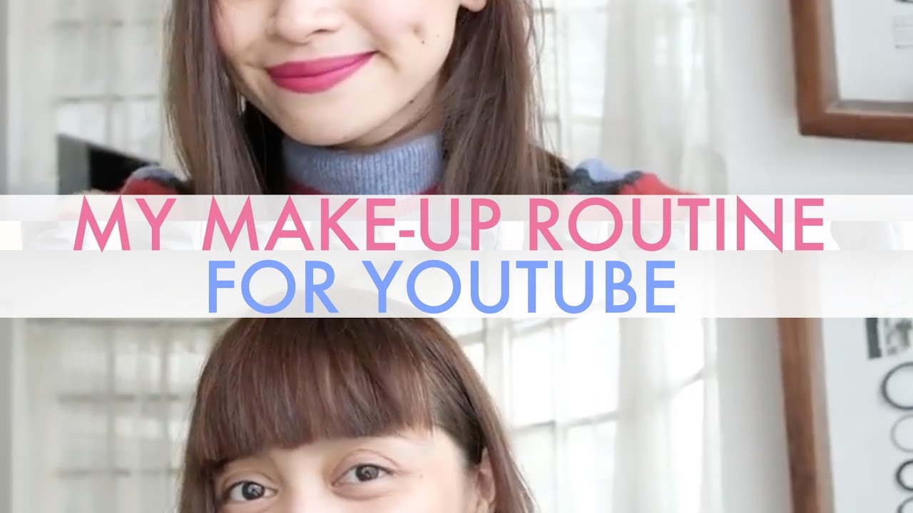 GRWM | My YouTube Make-Up + Favorite Blush & Lippies - YouTube