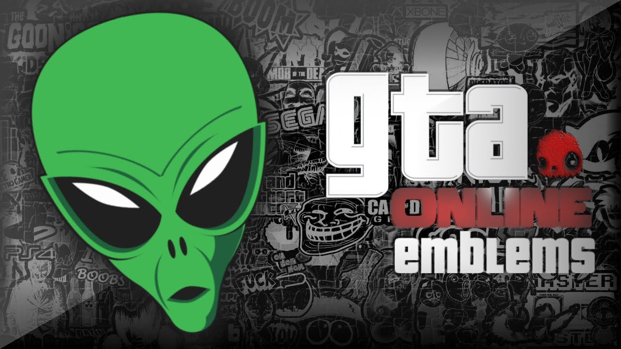 GTA V - Alien - Custom Crew Emblem Tutorial ( Grand Theft Auto 5 ...