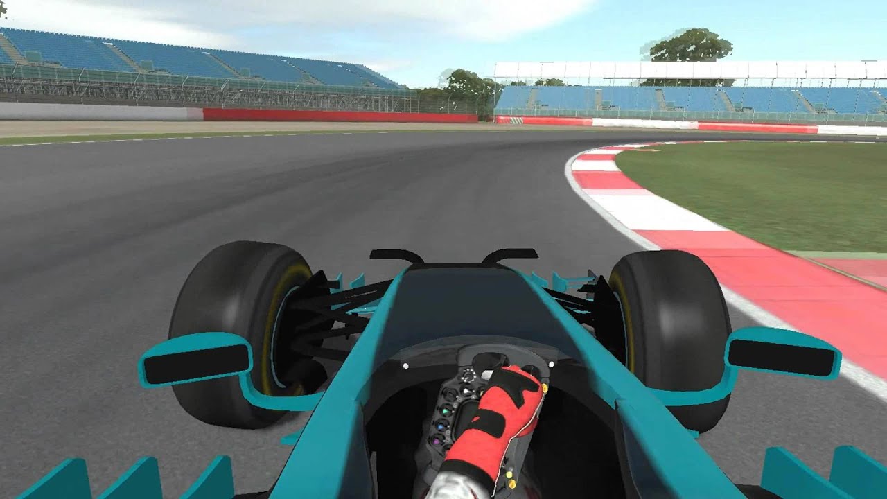 with FS03 (F1 2015 rules) a Silverstone lap - YouTube