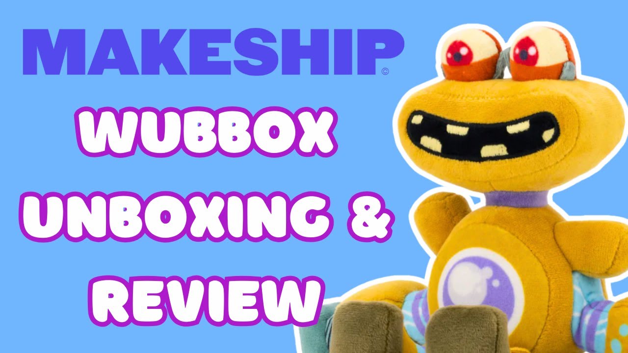 Wubbox Makeship Plush Unboxing & Review! - YouTube