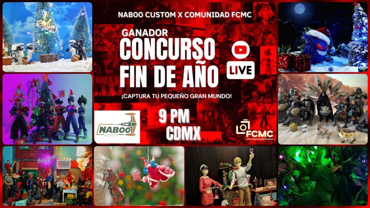GANADOR CONCURSO FIN DE AÑO | NABOO CUSTOM X COMUNIDAD FCMC - YouTube